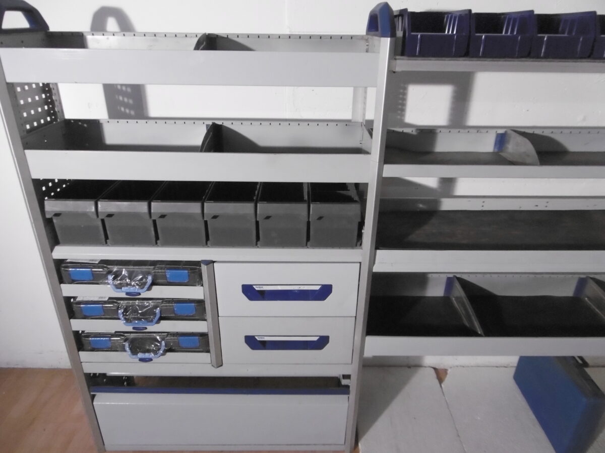 FES BERLIN gebrauchte SORTIMO Fahrzeugeinrichtung GLOBELYST Regal ...