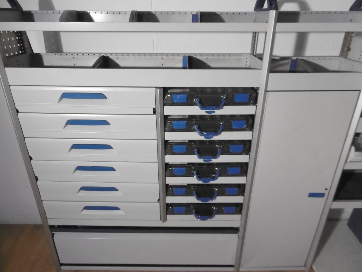 FES BERLIN gebrauchte SORTIMO Fahrzeugeinrichtung GLOBELYST Regal ...