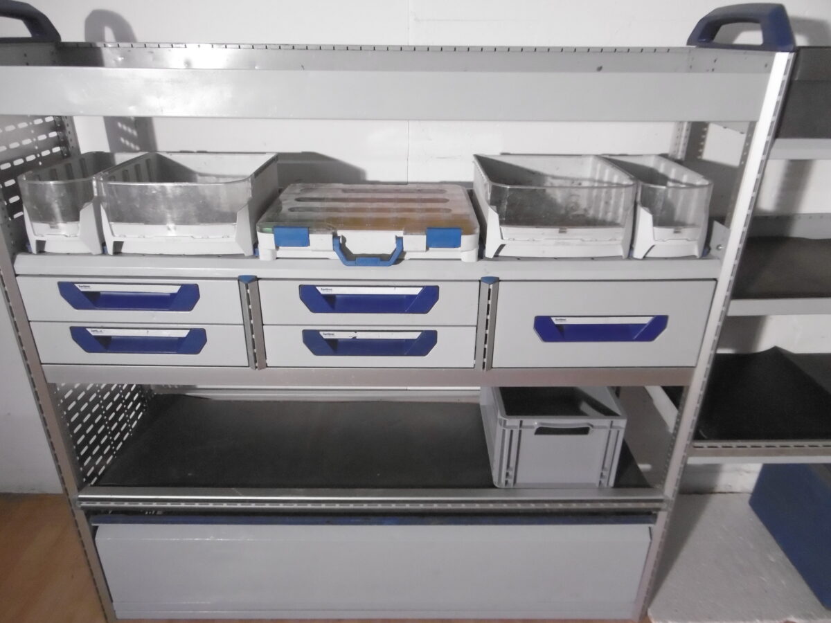 FES BERLIN gebrauchte SORTIMO Fahrzeugeinrichtung GLOBELYST Regal ...